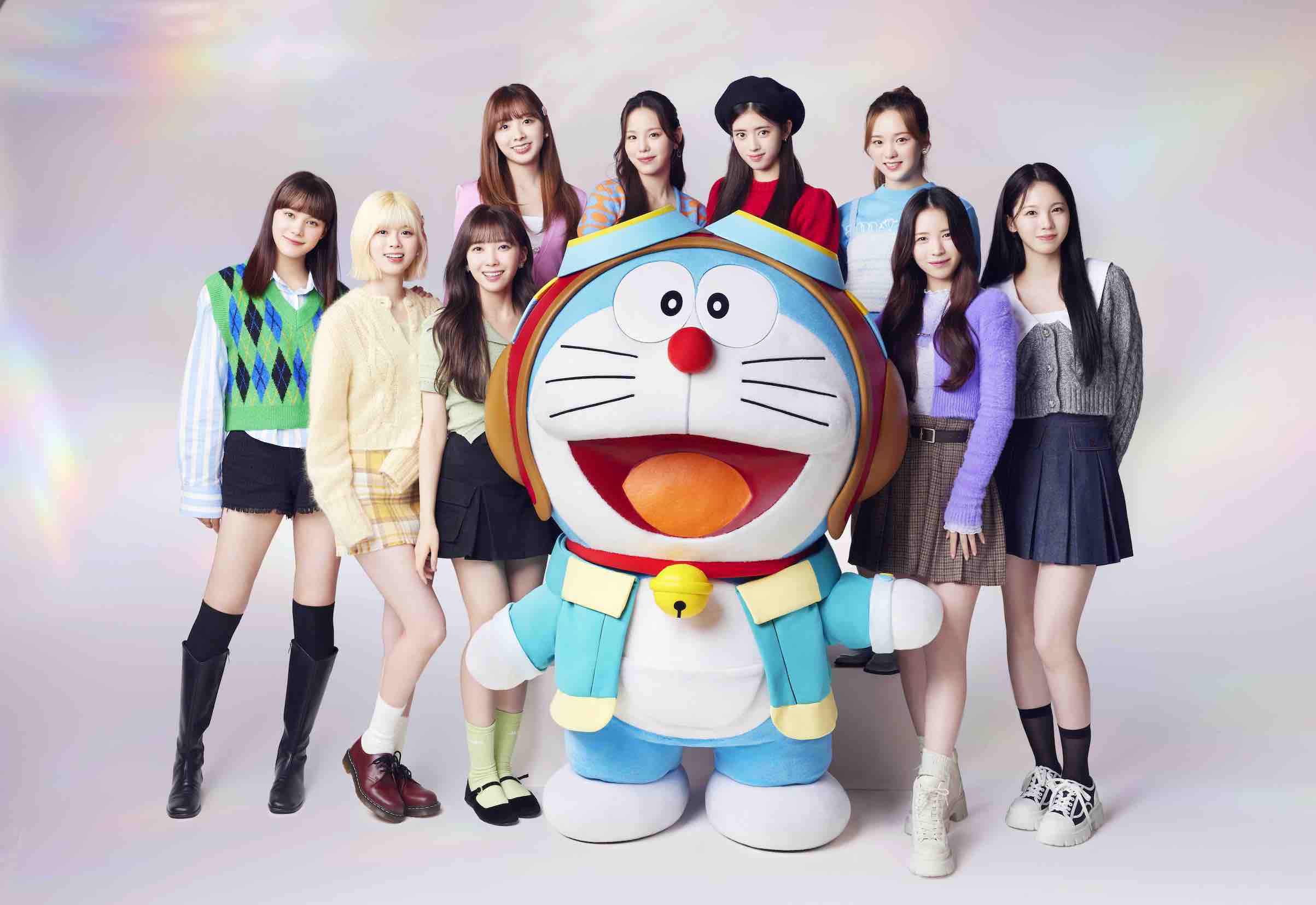 NiziUが主題歌に決定！『映画ドラえもん のび太と空の理想郷』最新予告映像＆メンバーコメント到着 | CINEMAS＋